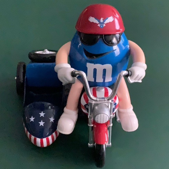 Other | Mms Candy Dispenser Red White Blue | Poshmark